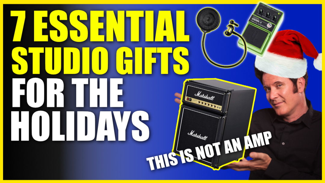 7 MUST-HAVE Holiday Gifts For Studio Engineers - Produce Like A Pro