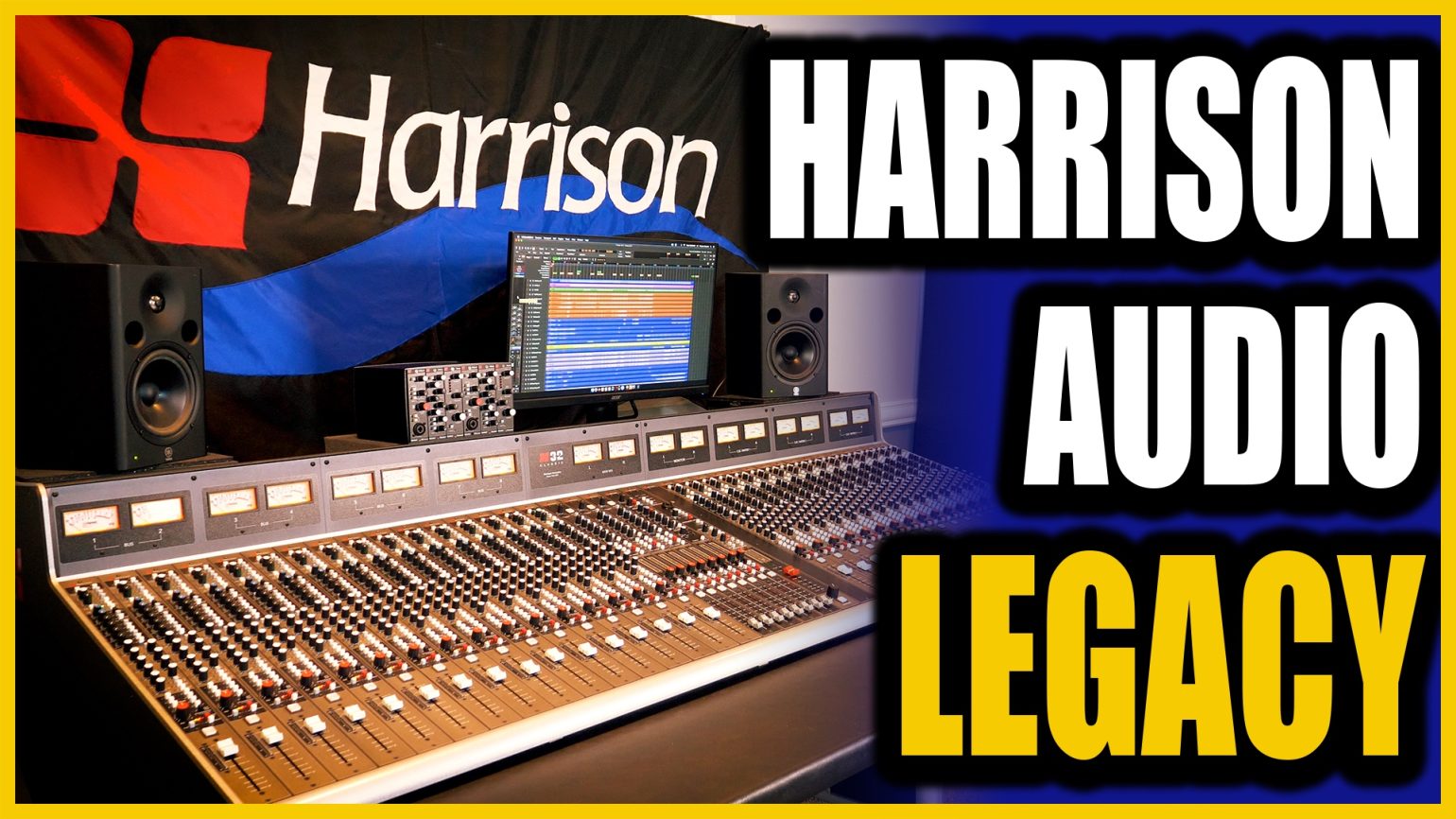 Harrison Audio Tour and Legacy - Produce Like A Pro