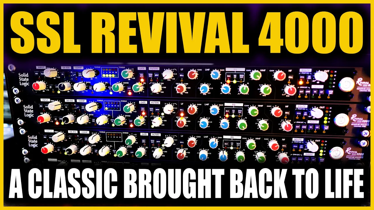 The SSL Revival 4000: A Modern Classic Reborn - Produce Like A Pro